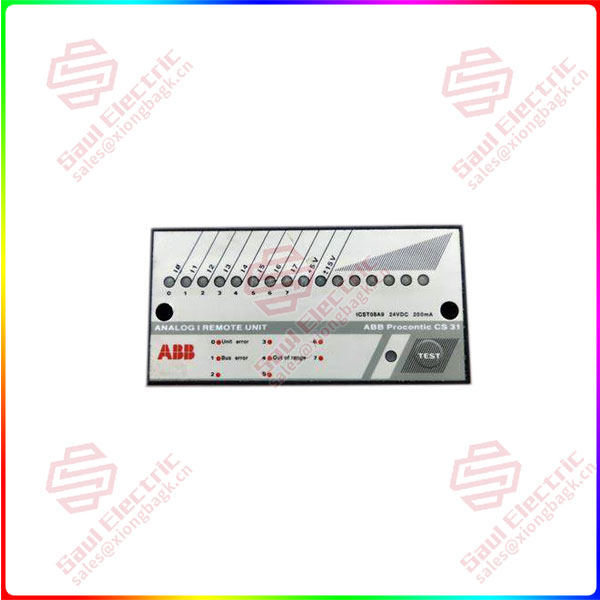 ICST08A9 FPR3335901R1012 Analog I Remote Unit ABB - saulcontrol