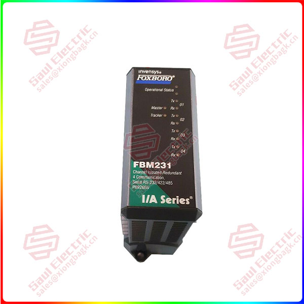 FBM231 Field Device System Integrator Module FOXBORO - saulcontrol
