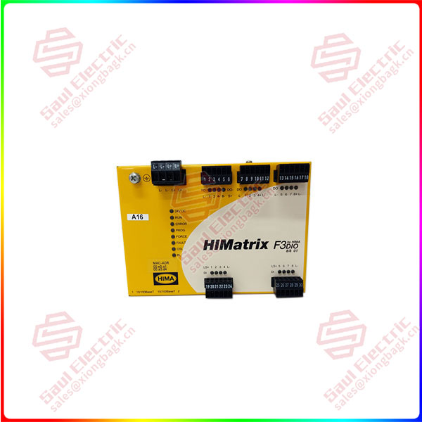 F3 DIO 16/8 01 SILWORX HIMA Safety-Related Controller - saulcontrol