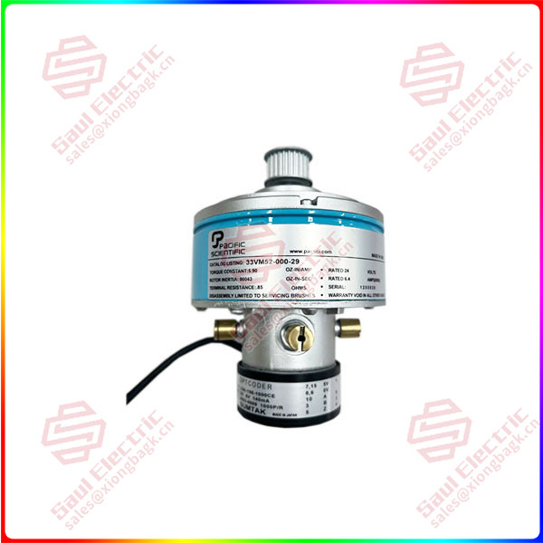 33VM52-C00-29 Low inertia permanent magnet direct current (PMDC) servo ...