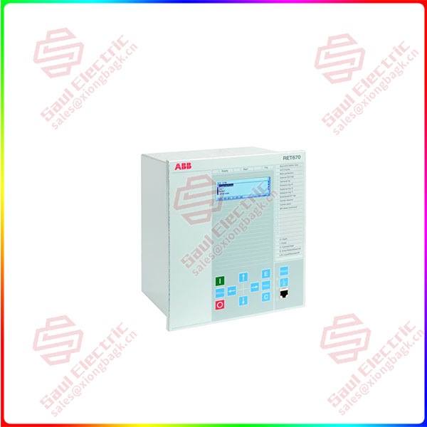 Ret670 1mrk002816 Ag Transformer Protection Saulcontrol