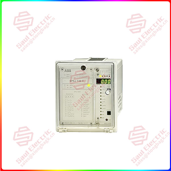 SPAJ140C Overcurrent and earth-fault relay ABB - saulcontrol
