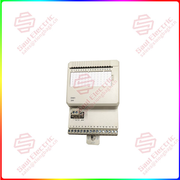 DI801 3BSE020508R1 16 channel 24 V digital input module ABB | saulcontrol