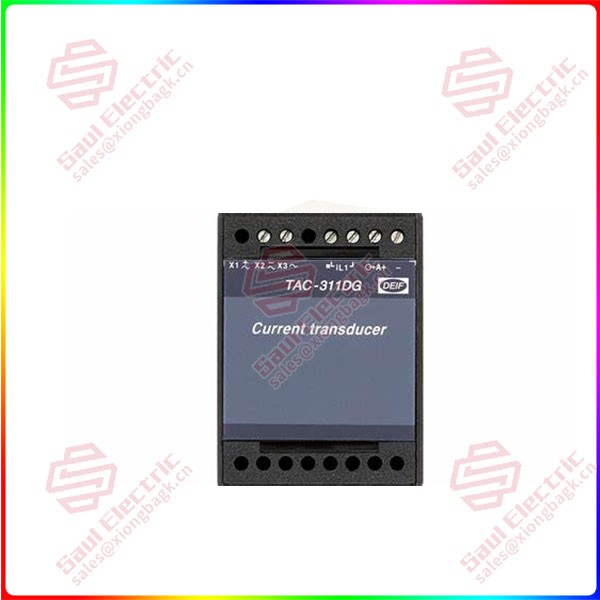 TAC-311DG AC current single function transducer DEIF - saulcontrol