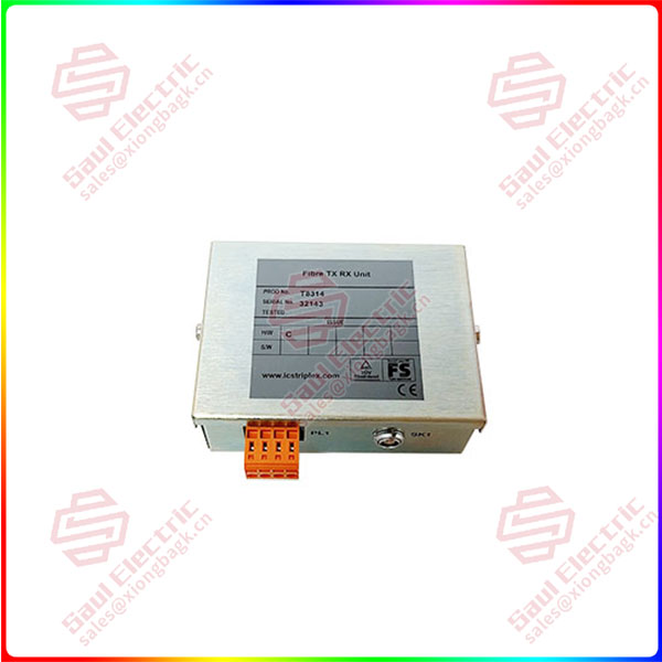 T8314 Trusted Fibre TX/RX Unit Ics Triplex - saulcontrol