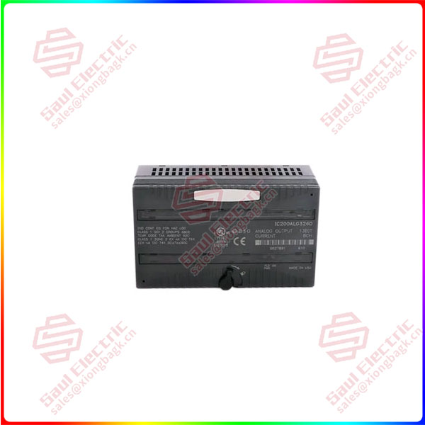 IC200ALG326D GE 13-bit analog output module - saulcontrol