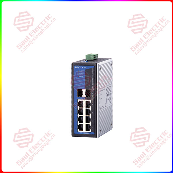 EDS-G308-2SFP MOXA Non-network management type industrial Ethernet switch - saulcontrol