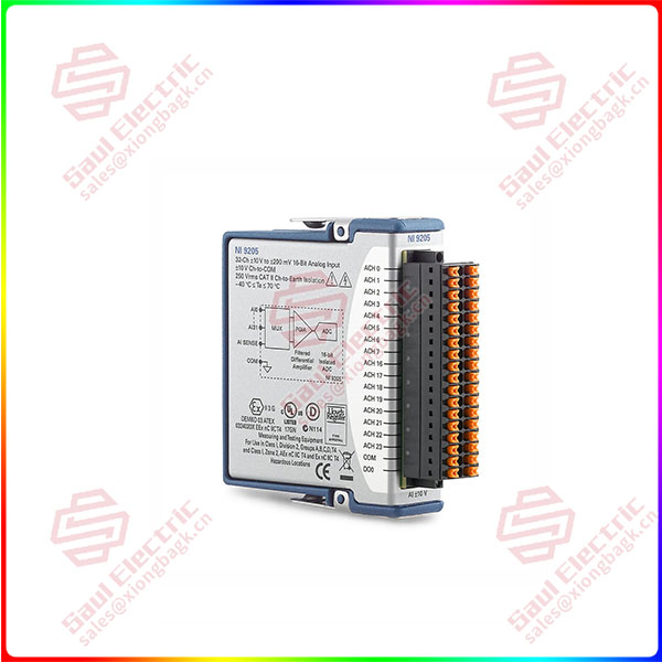 NI-9205 779357-01 NI C series voltage input module | saulcontrol