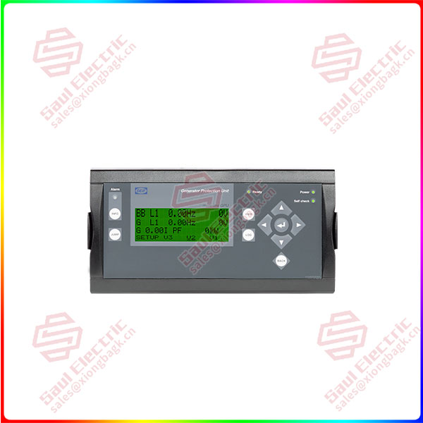 GPU-3 DEIF Generator protection unit - saulcontrol