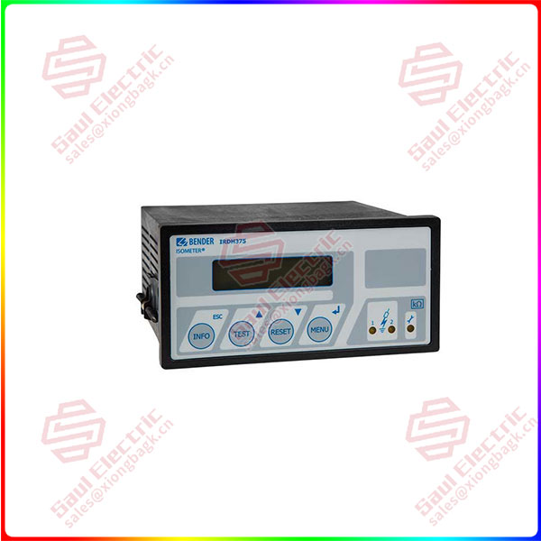 IRDH375B-435 BENDER Digital Ground Fault Monitor / Ground Detector - saulcontrol